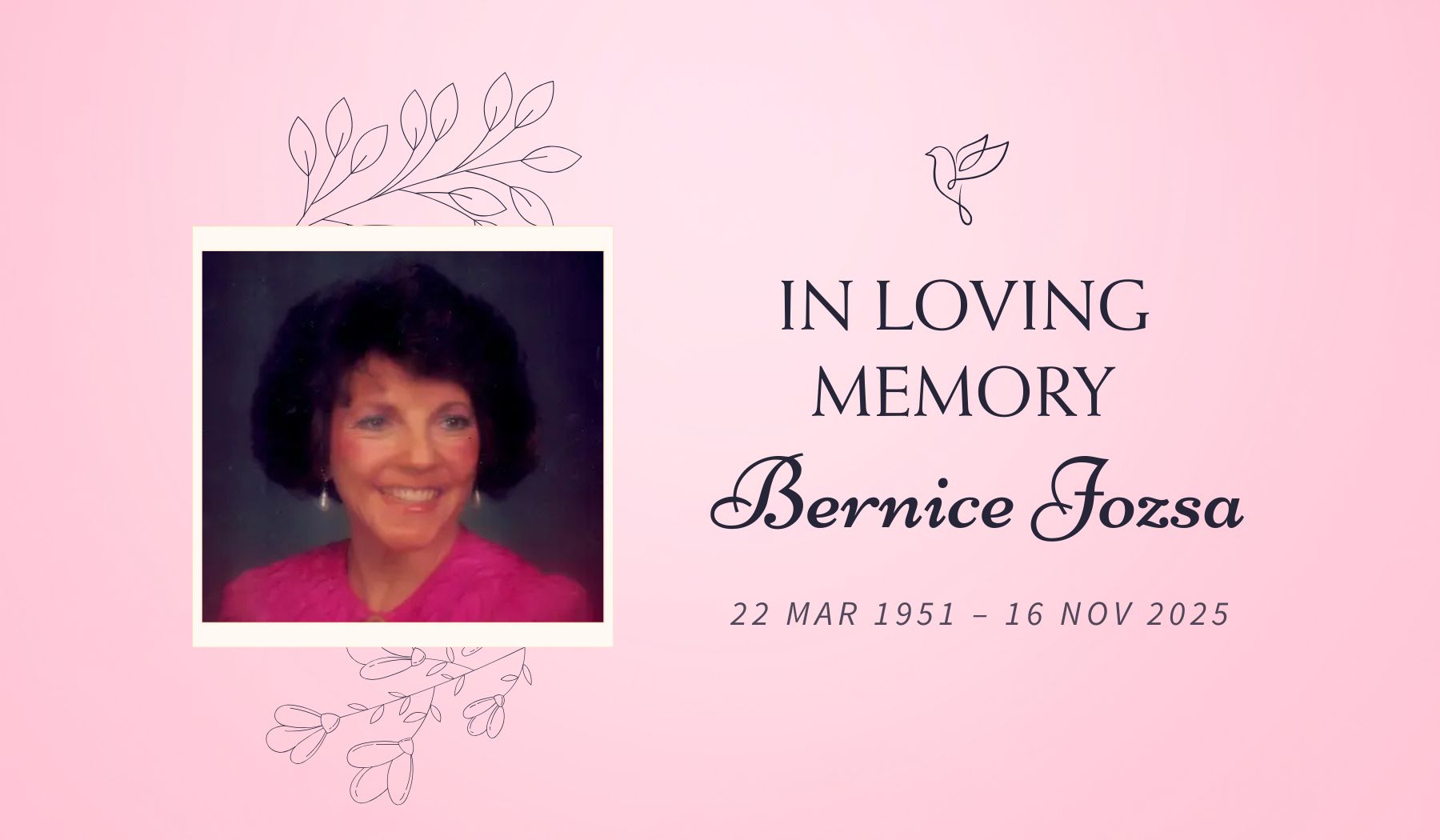 TSEA – Bernice Jozsa