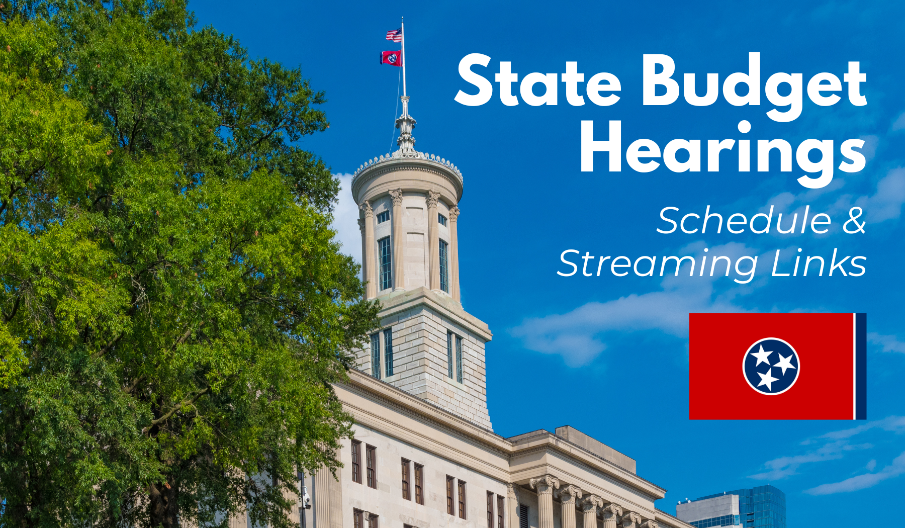TSEA – Governor Bill Lee’s FY27 Budget Hearings